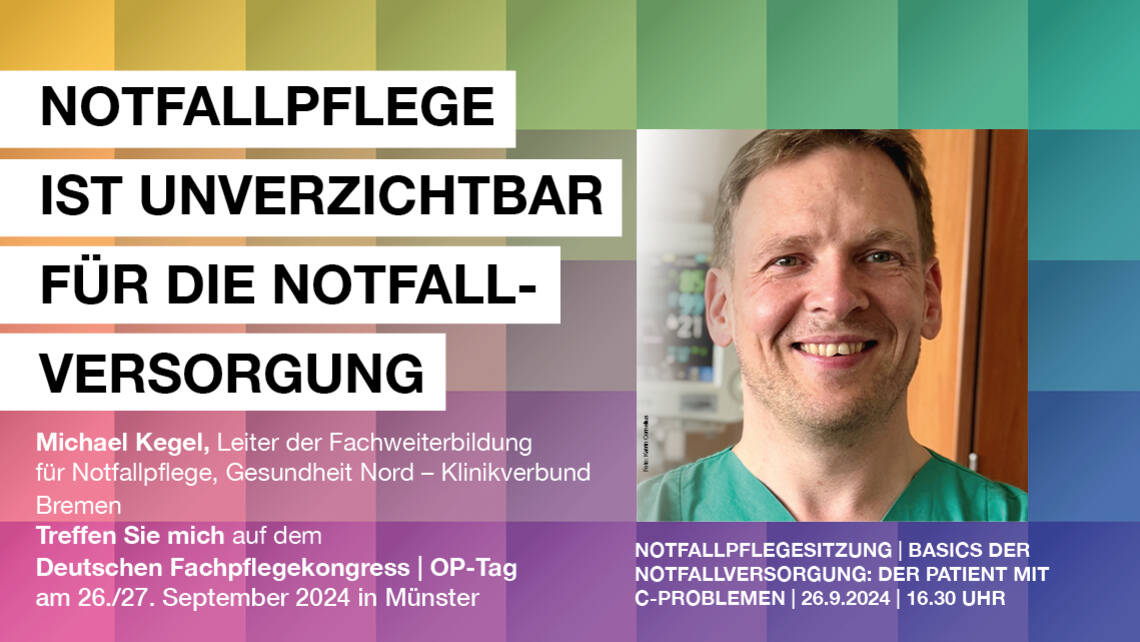 Notfallpflege auf dem DFK | OP-Tag 2024 - Der Patient mit C-Problemen